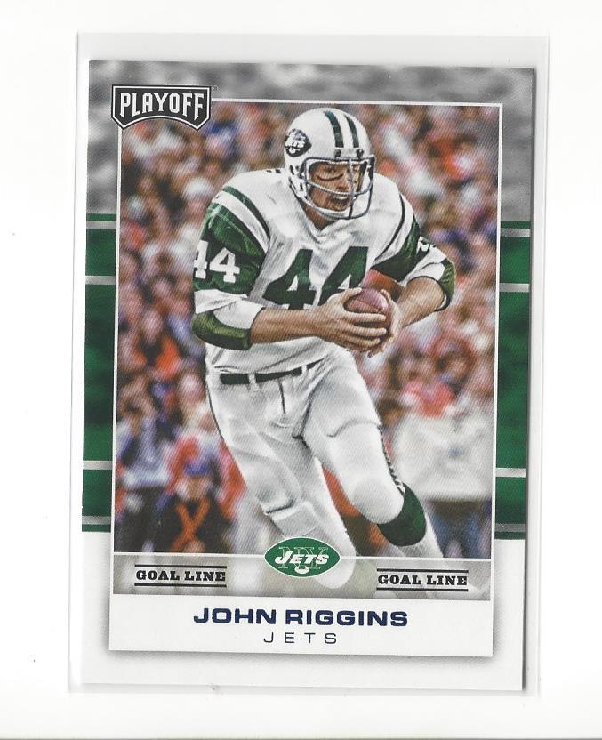2017 Playoff Goal Line #160 John Riggins Jets | eBay
