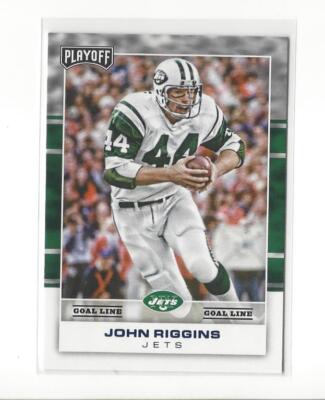 2017 Playoff Goal Line #160 John Riggins Jets | eBay