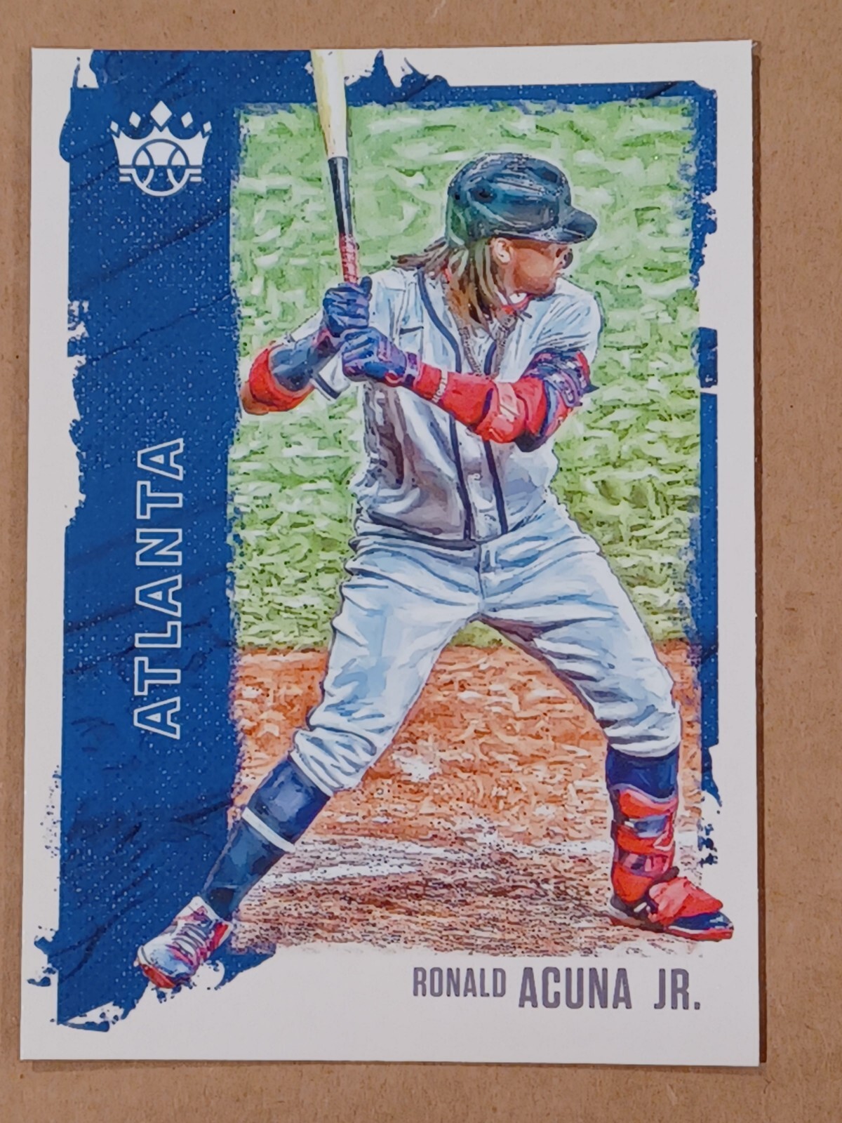 2021 Panini Diamond Kings Ronald Acuna Jr. Card - Atlanta Braves | eBay