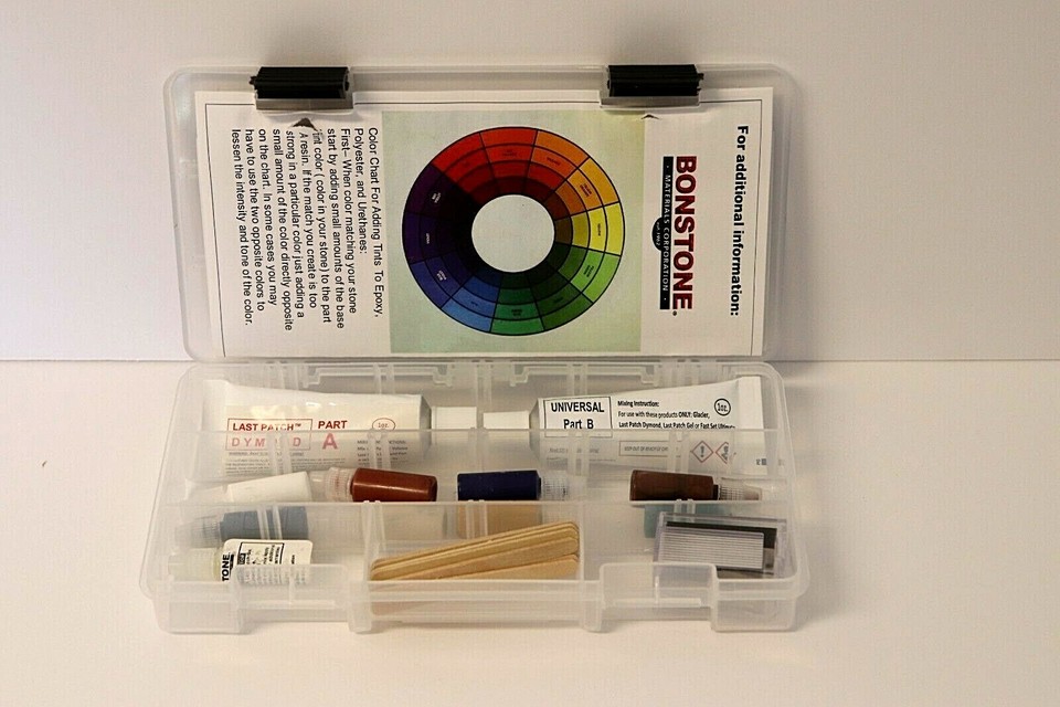 Natural Stone Repair Kit - Marble & Granite, Cracks, Countertop Repair ...