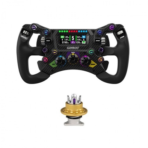 CONSPIT 300GT 300mm Steering Wheel Sim Racing Wheel for GT and ...