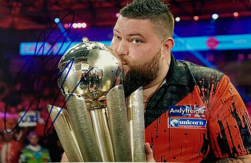 Michael Smith signiert Darts WM Original Unterschrift Autogramm Signed ...