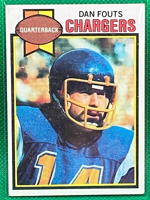 1979 Topps 387 Dan Fouts San Diego Chargers Oregon Ducks | eBay
