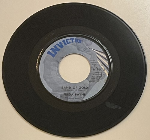FREDA PAYNE - ‘Band of Gold’ B/W ‘The Fastest Way to Fall’ 7” 45 Vinyl ...