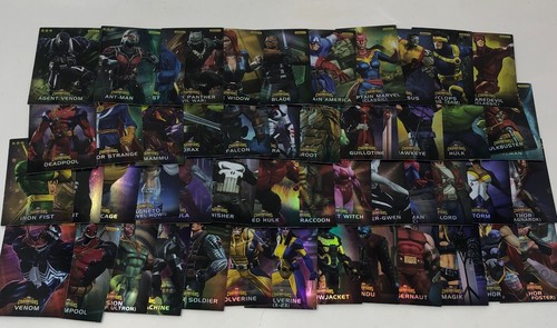 Marvel Arcade Cards: All 50x Common (Foil, Series 2) Contest of ...