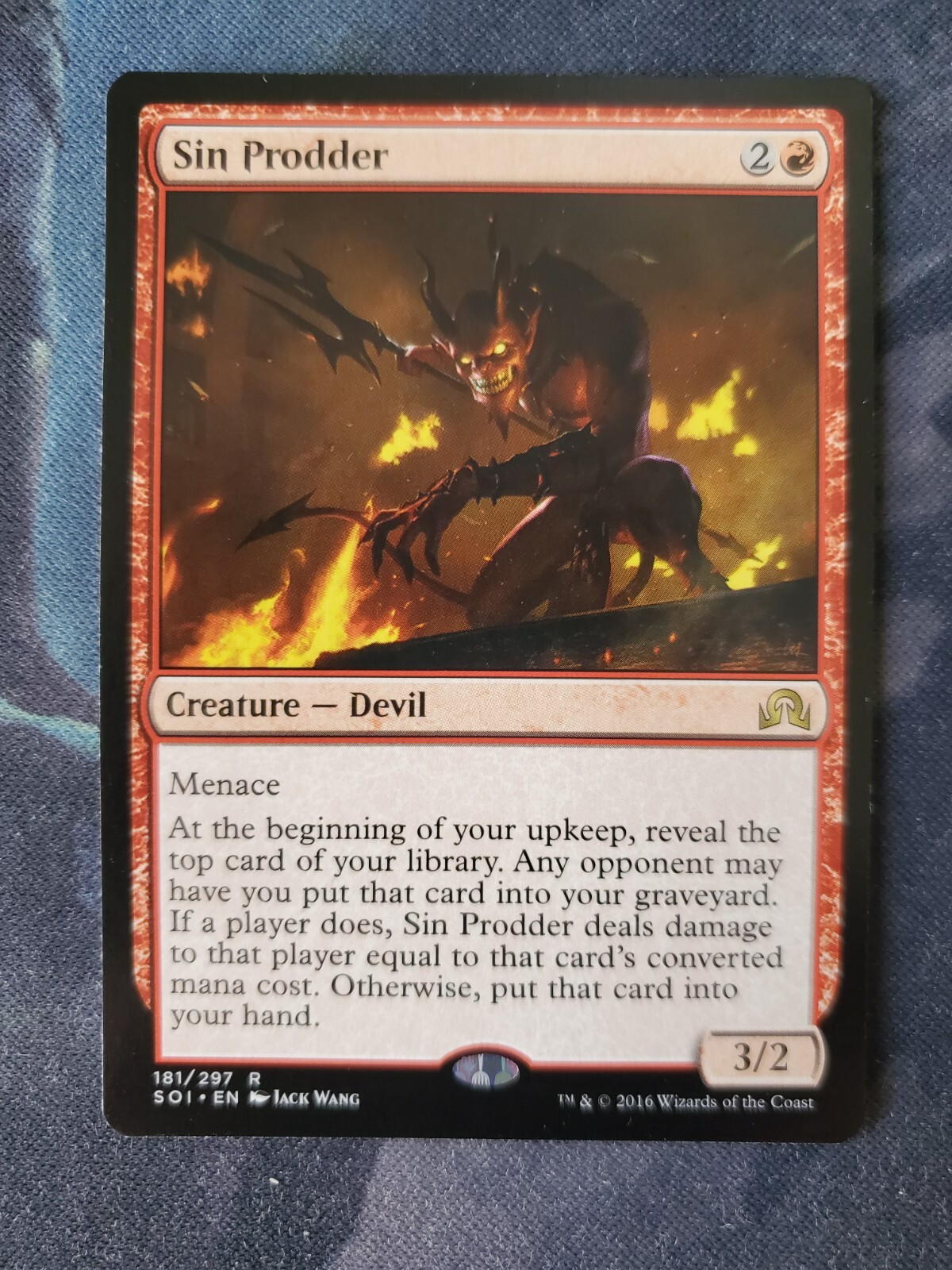 MTG - SOI - R - R - Sin Prodder (MC) ("#": See Description) | eBay