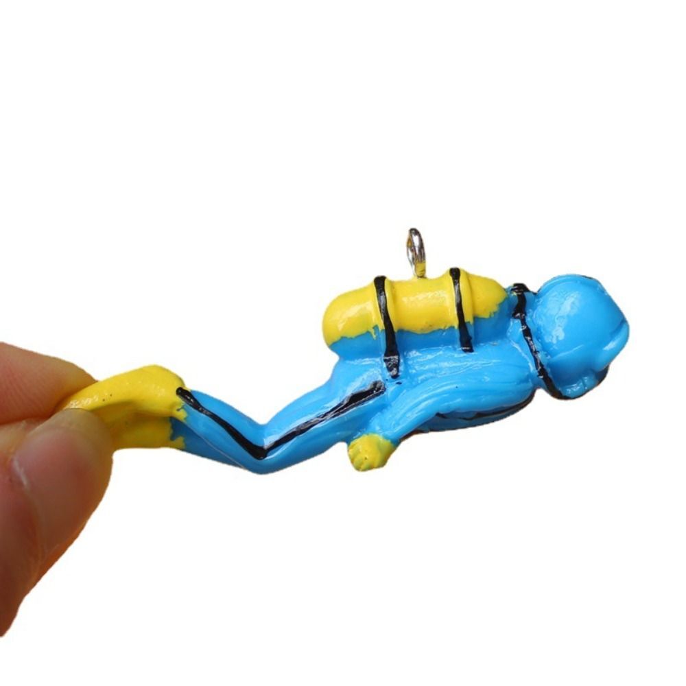 Tank Float Underwater World Diver Submerged Decoration Aquarium | eBay