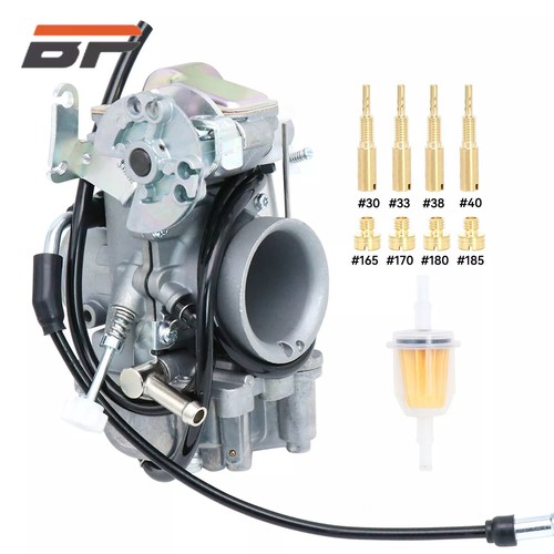 TM40-6 Carburetor for Mikuni TM40 40mm Flat Slide Carb with Pumper | eBay
