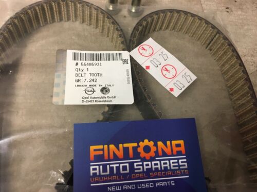 Genuine GM Vauxhall Insignia 170BHP Timing Belt Kit B20DTH 95525927 | eBay
