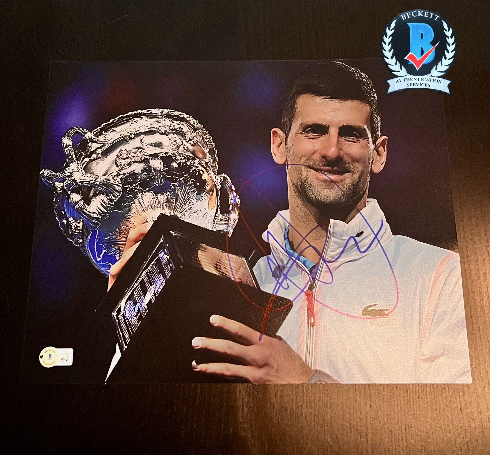 Novak Djokovic Autographed Memorabilia | Signed Photo, Jersey ...
