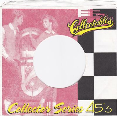 90s COLLECTABLES LABEL #12 SLEEVE 7" 45 RPM Original Record Company ...