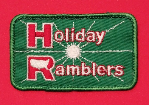VINTAGE HOLIDAY RAMBLERS PATCH ( NEW OLD STOCK) | eBay