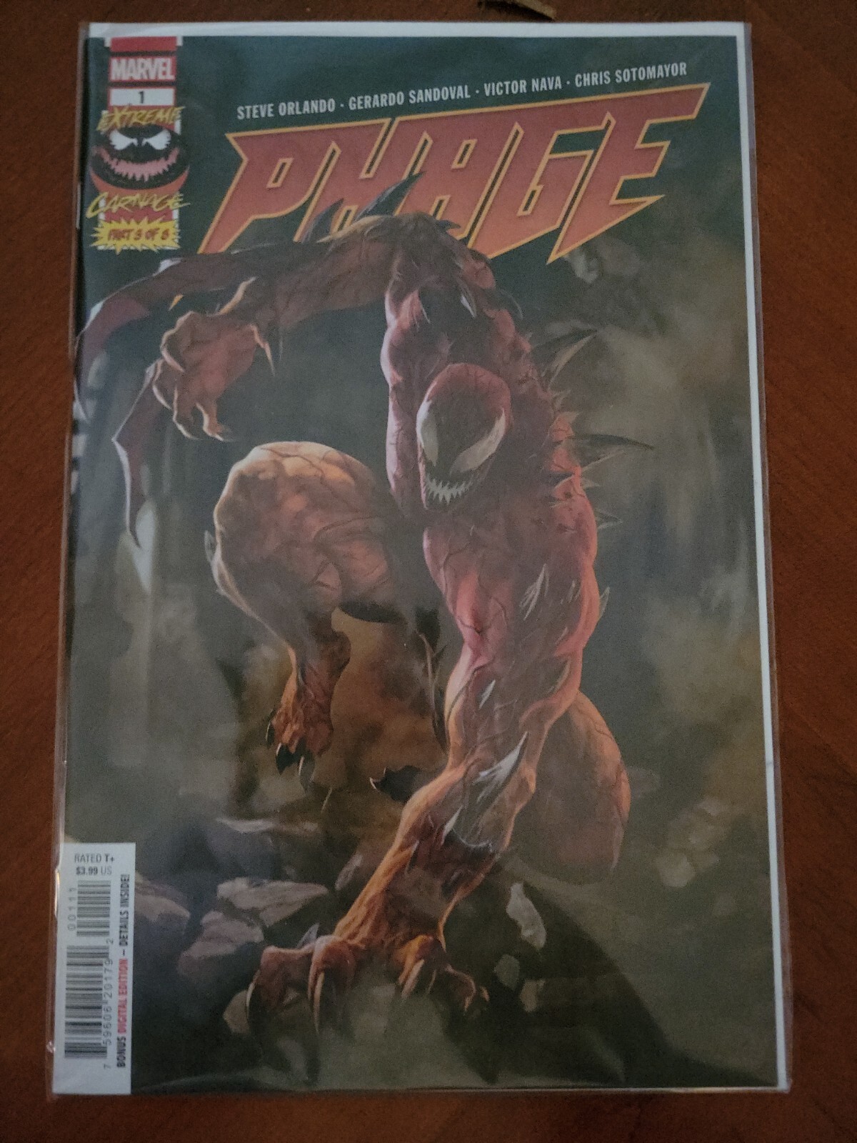 Extreme Carnage Phage #1 | eBay