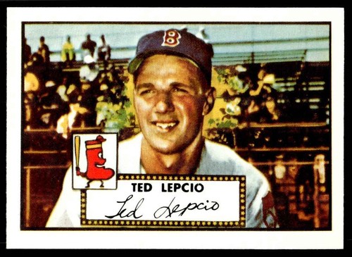1983 Topps 1952 Reprint Series Ted Lepcio Boston Red Sox #335 | eBay