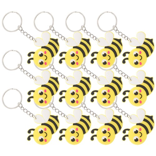 12 Pcs Cute Keyring Bag Pendant Keychain Bee Keychains for Women | eBay UK