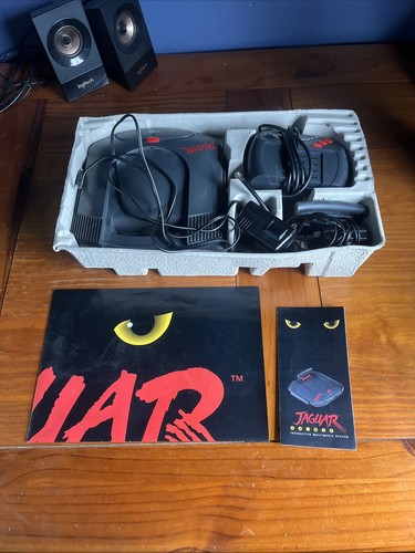 Atari Jaguar System Console Complete In Box + Cybermorph | eBay