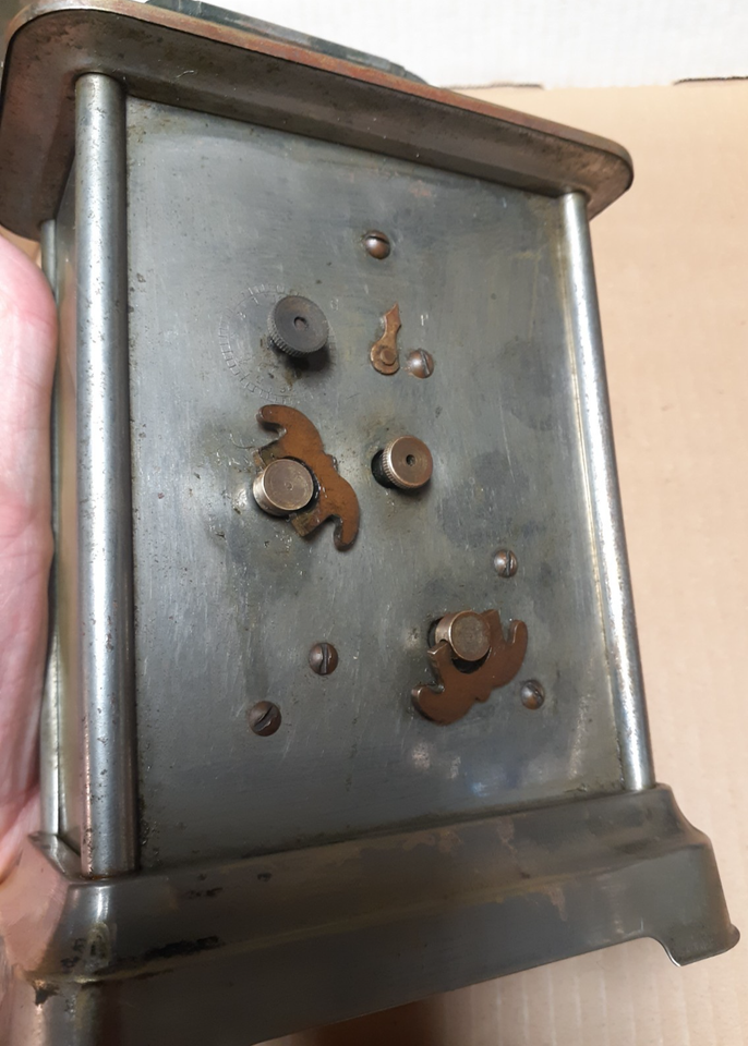 Antique Carriage Clock TERRY CLOCK CO. PITTSFIELD, MA PAT 1889/ FOR ...