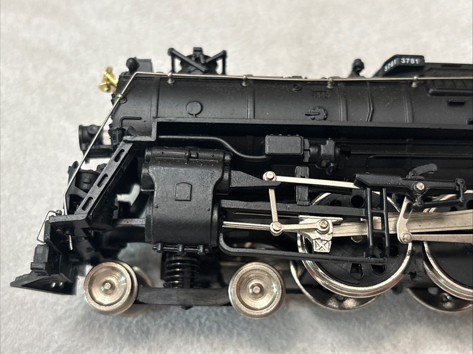 HO Scale Bachmann ATSF Santa Fe 4-8-4 Steam Locomotive #3781 Tested ...