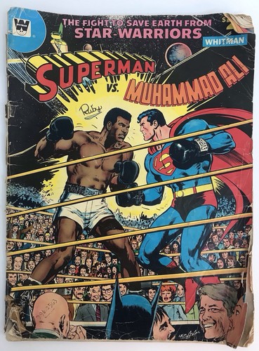 Superman Vs Muhammad Ali Treasury DC 1978 Boxing Neal Adams Cover ...