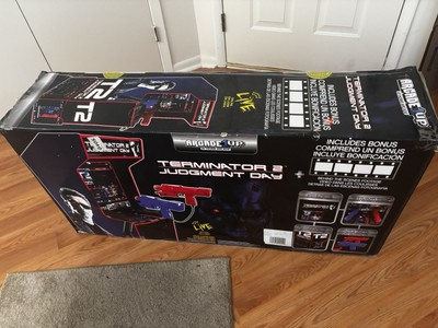 Arcade1UP - Terminator 2: Judgement Day-T2 Arcade Game with Light-up ...