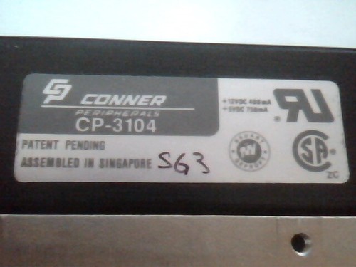Hard Drive IDE Disk Conner Peripherals CP-3104 STD04 | eBay