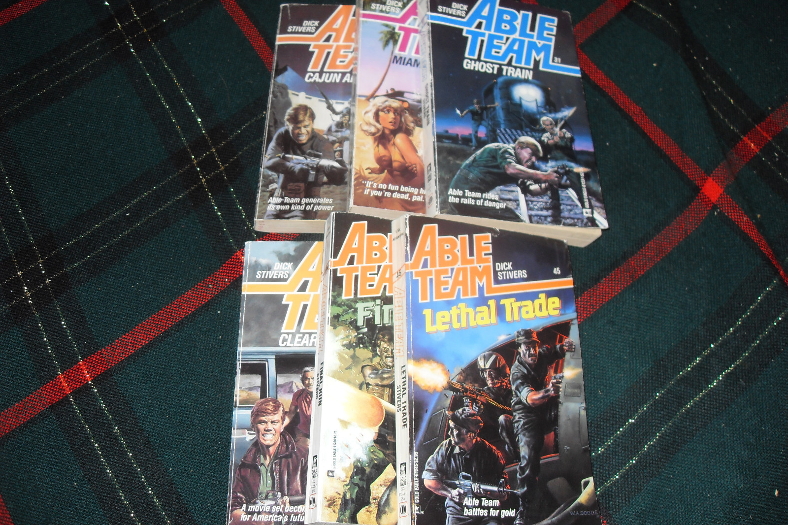 Nice bundle of ABLE TEAM by DICK STIVERS | eBay