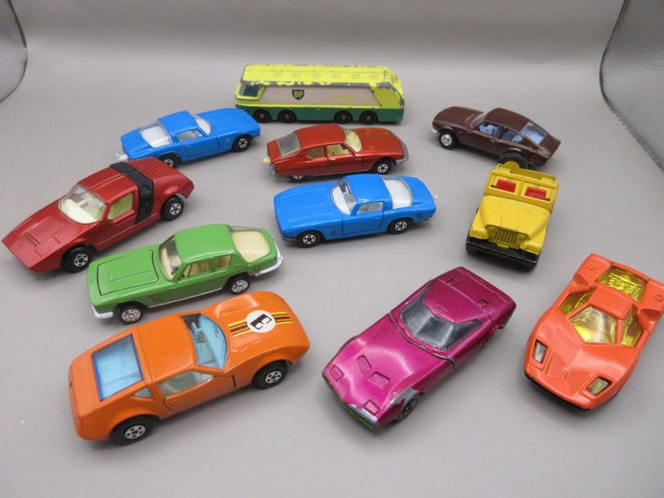 RARE Vtg Playart 1970s Green Jensen FF Car Toy Model 1:64 Miniature 3 ...