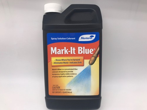 Monterey Mark It Blue Spray Solution Colorant Quart Bottle | eBay