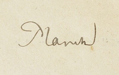 1914 MAX PLANCK HAND SIGNED DIPLOMA NOBEL PRIZE PHYSICS WIN BERLIN ...