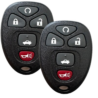 2 For Chevrolet Impala 2006 2007 2008 2009 2010 2011 2012 2013 Remote ...