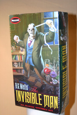 THE INVISIBLE MAN MODEL KIT MOEBIUS 1/8 HG WELLS #903 LEVEL 3 2020 NEW ...