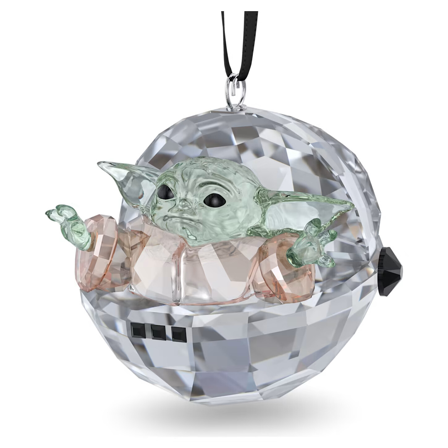 Swarovski Crystal Star Wars The Mandalorian Grogu, Baby Yoda, Ornament ...