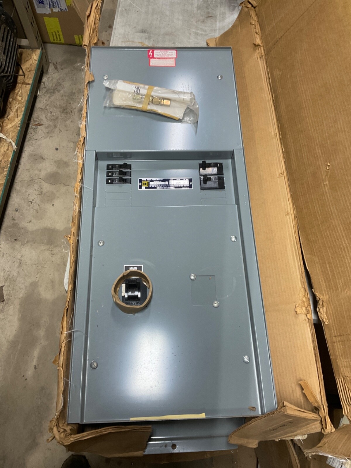 NEW Square D NQO Panelboard 225A Q2M3225MB Main Breaker, 120/240V | eBay