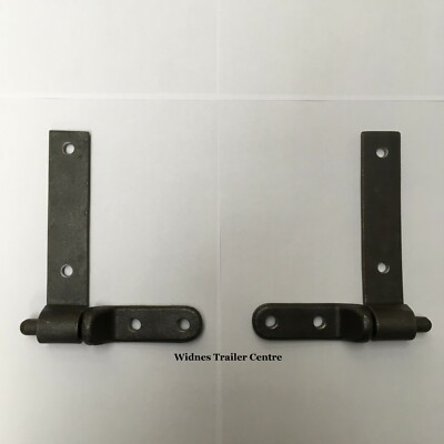 Trailer Tail Gate Hinges Pins Gudgeons Hangers Wrought Iron Bolt Weld ...