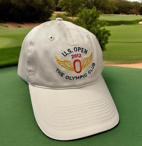 NEW 2012 US Open Hat Cap Olympic Club San Francisco Beige USGA Member ...