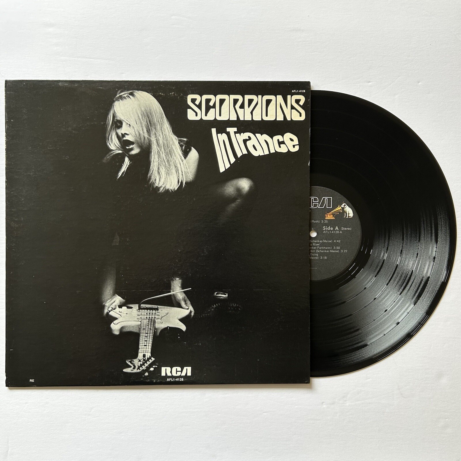Scorpions - In Trance LP Vinyl 1976 US Press RCA Black Label Hard Rock ...