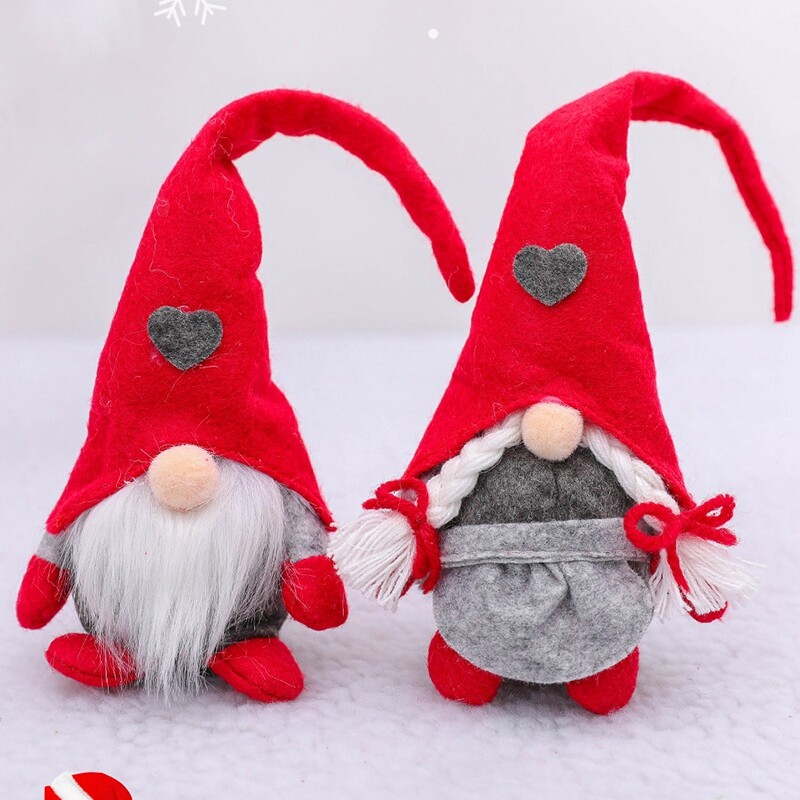 Christmas Faceless Santa for Christmas Tree Hanging Ornament Doll3715 ...