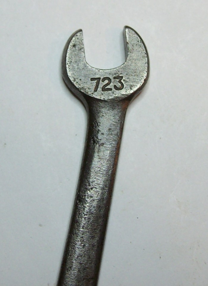 Vtg. Vlchek 3/8'' - 7/16'' No. 723 Chro-Mol, WW2 Jeep tool kit wrench | eBay