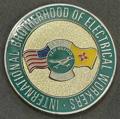 IBEW Local 611 Challenge Coin Albuquerque New Mexico Zia The Roadrunner ...