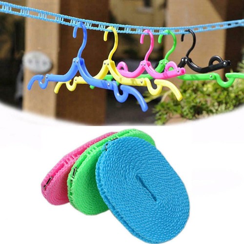 2 PCS Outdoor Laundry Washing 3m/5m Nylon Rope Clothesline | eBay