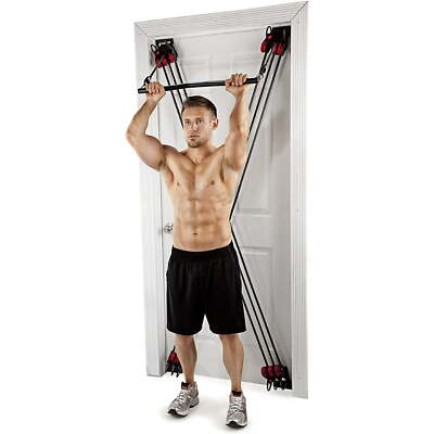 X Factor Door Gym Full Body Workout Home Fitness System + DVD, Chart ...
