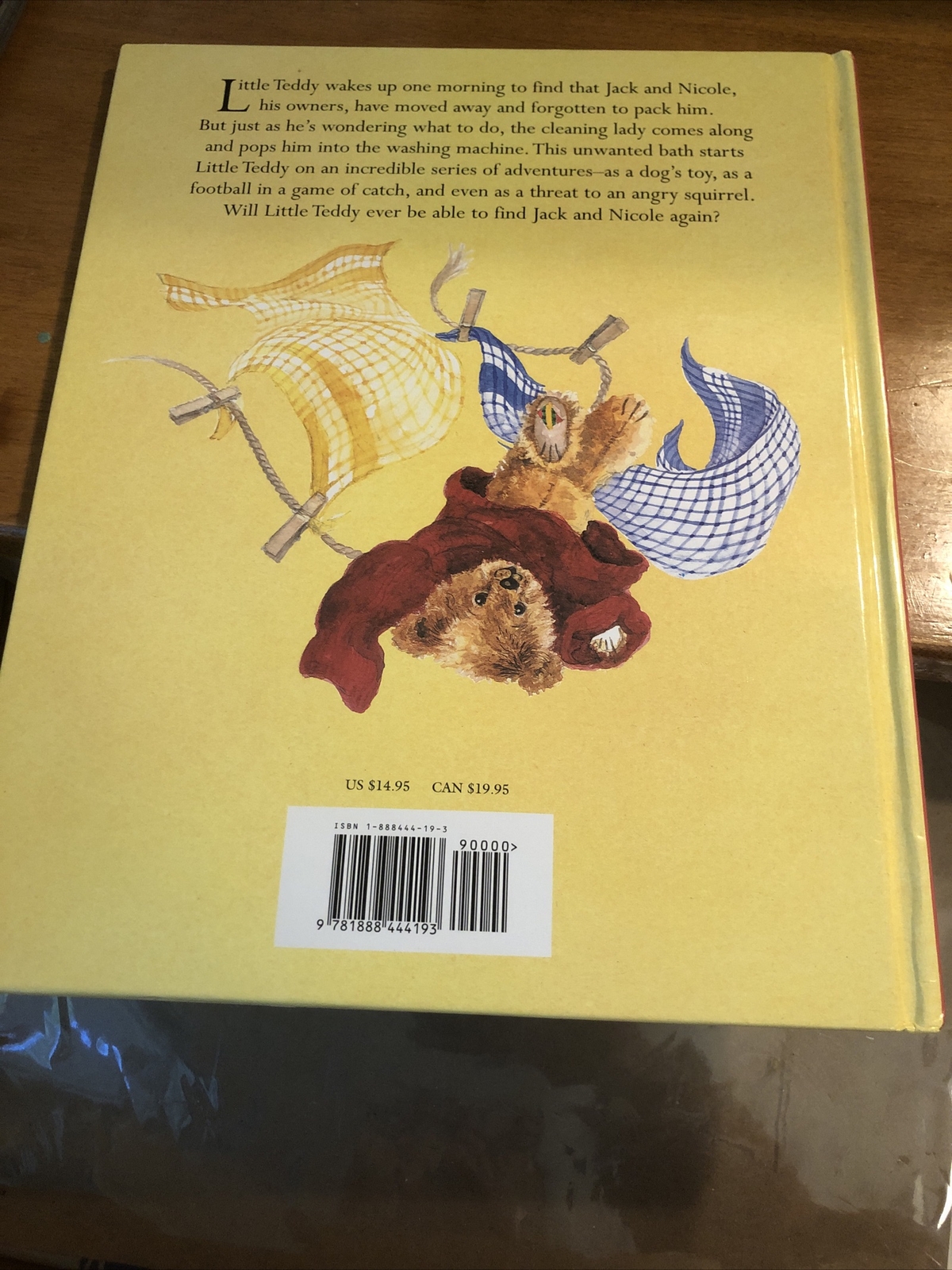 Little Teddy Left Behind by Anne Mangan (1997, Hardcover) for sale ...