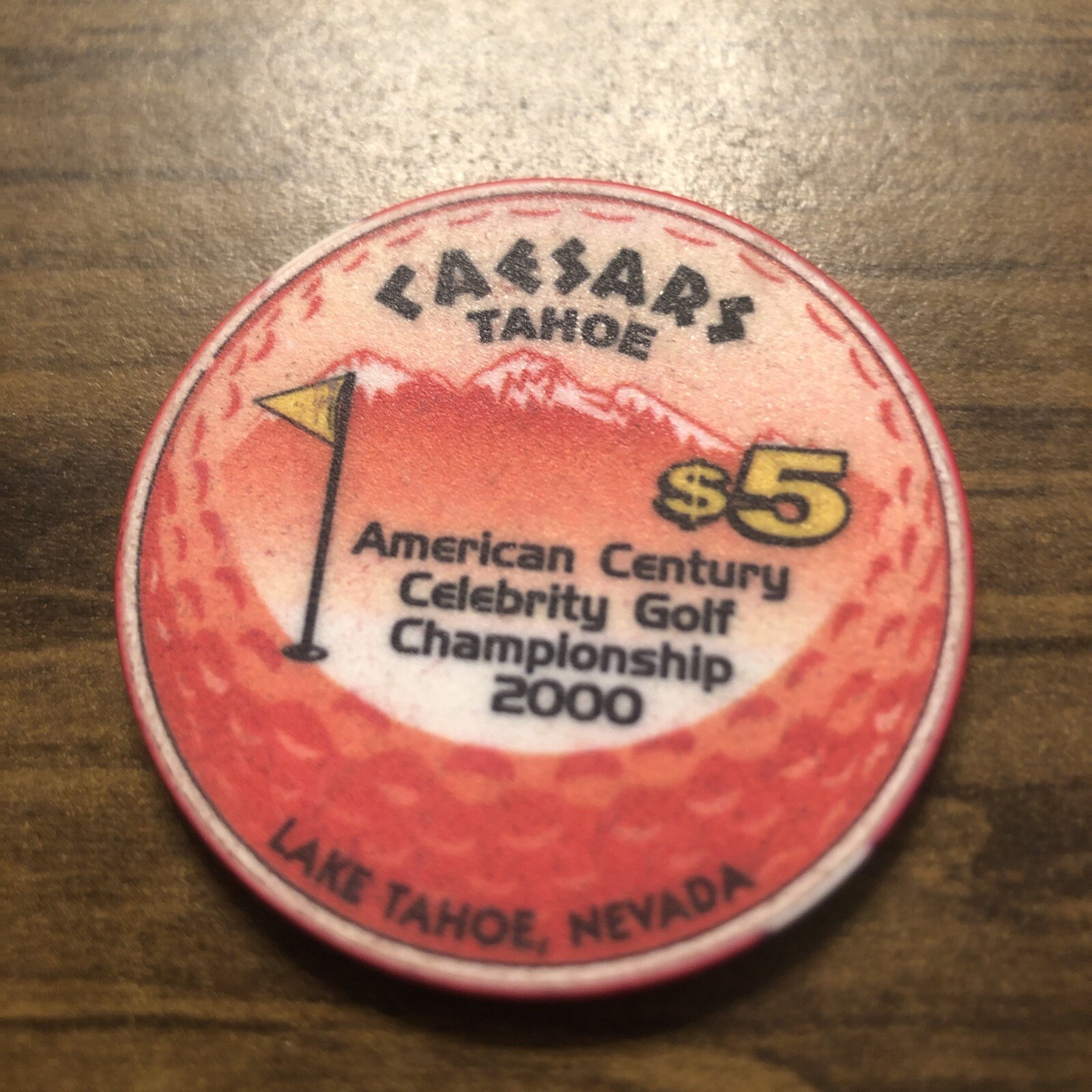 $5 caesars celebrity golf 2000 lake tahoe nevada obsolete | eBay