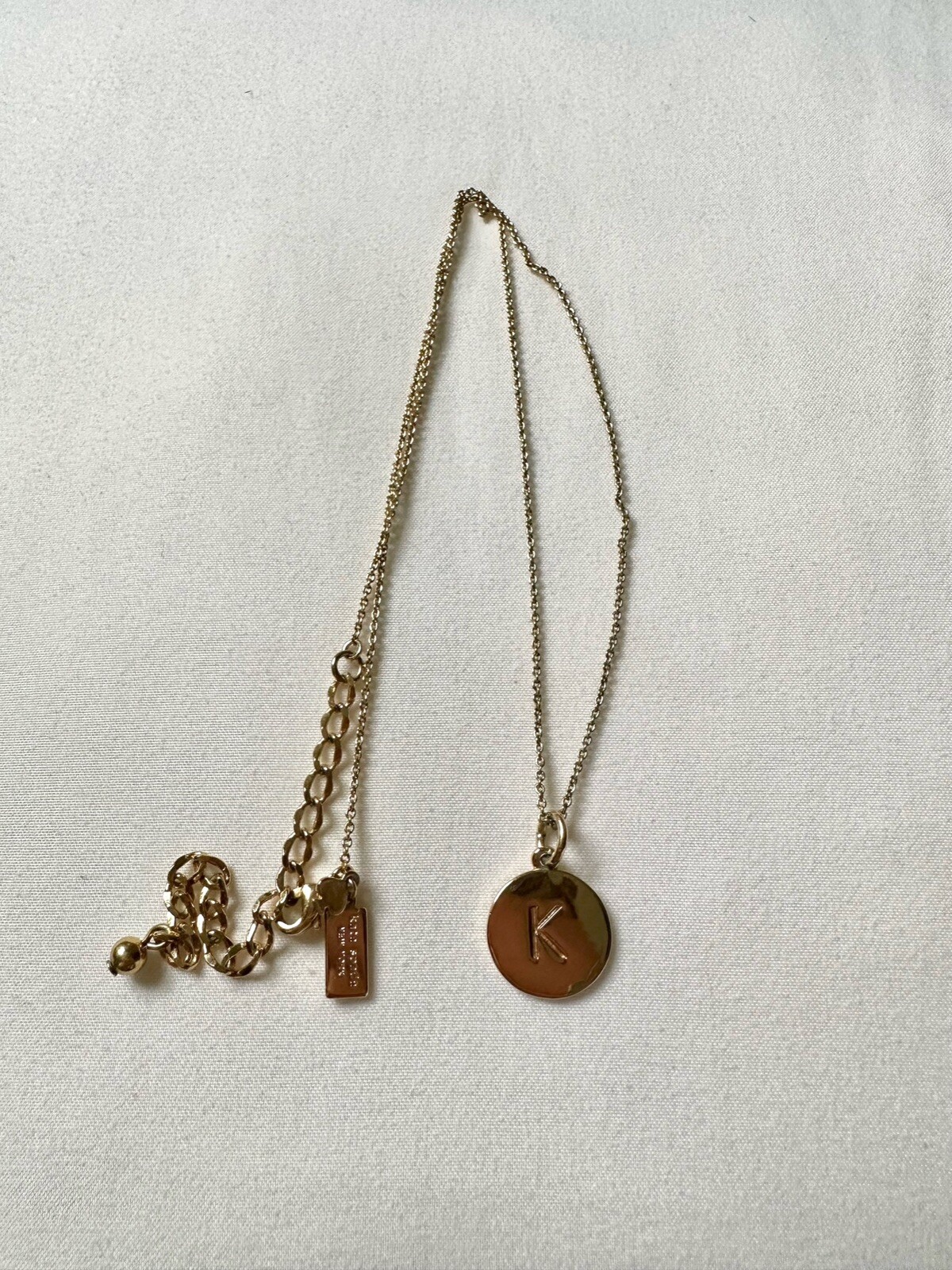 Kate Spade necklace One In A Million - Letter K - Pre… - Gem