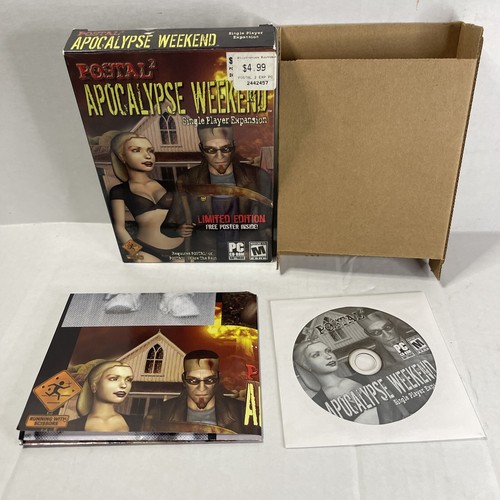 POSTAL 2 APOCALYPSE WEEKEND Expansion Pack for the PC Game w/ Box and ...