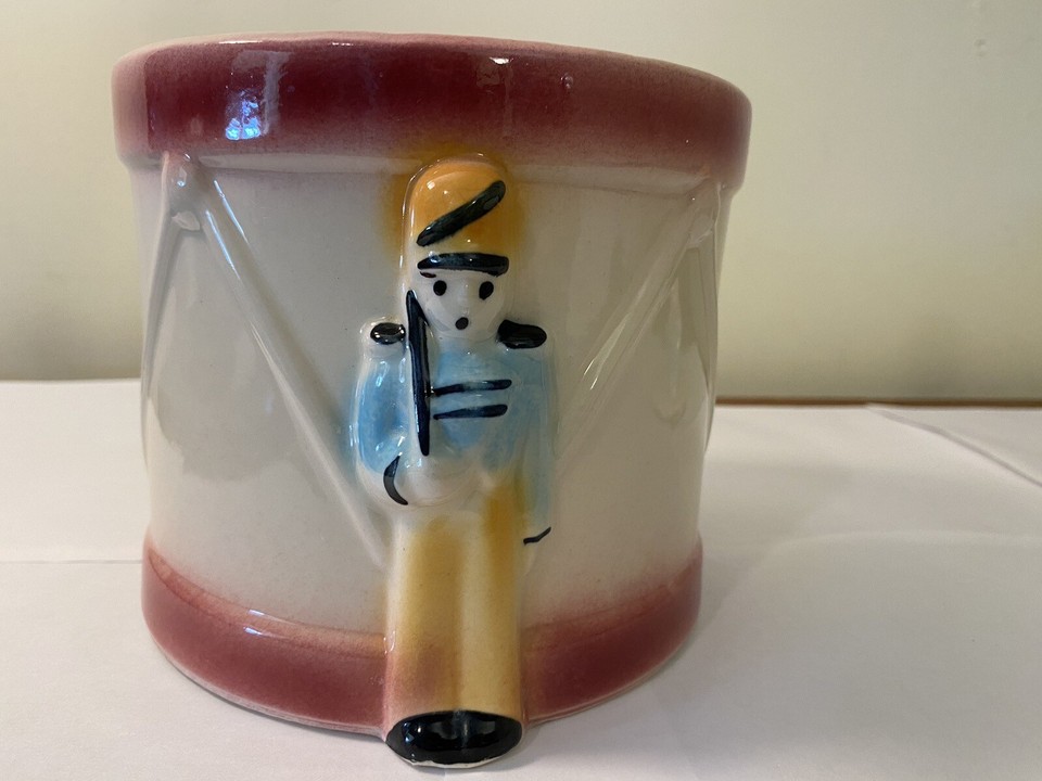 Vintage Ceramic Drum Major Drummer Boy Cookie Jar Shawnee Pottery Co ...