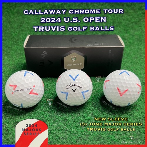 Callaway Chrome Tour TRUVIS - U.S. OPEN Major Series June - 3 NEW Golf ...