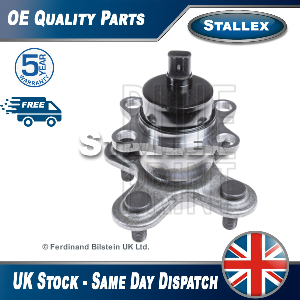 Fits Daihatsu Charade 2003- Trevis 2006- 1.0 Wheel Bearing Kit Stallex ...