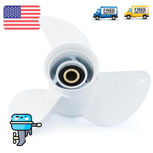Aluminum Propeller 13x19-K For Yamaha Outboard Motor Engine 50-130HP ...