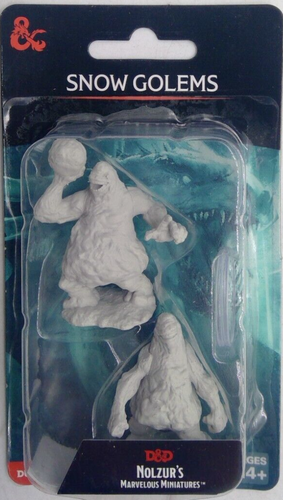 DUNGEONS & DRAGONS MARVELOUS MINIATURES ~ SNOW GOLEMS | eBay